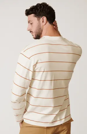 LEISURE LAB Long Sleeve Box T - Caspian