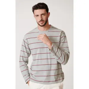 LEISURE LAB Long Sleeve Box T - Wolf