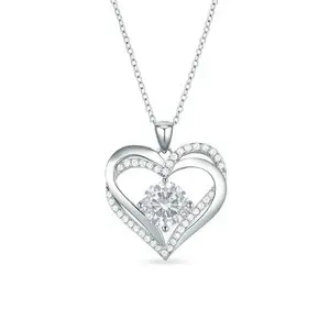 DONATELLO GIAN Sterling Heart Pendant Necklace - Silver