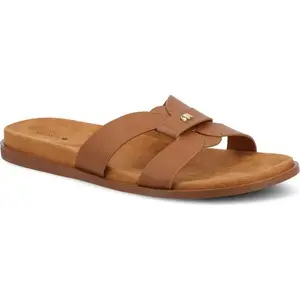 BIRDIES The Sunbird Leather Sandals - Tan Leather