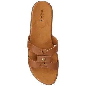 BIRDIES The Sunbird Leather Sandals - Tan Leather