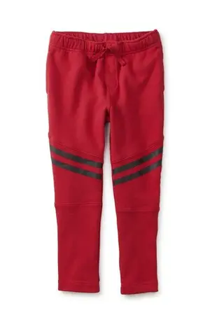 TEA COLLECTION Speedy Striped Joggers - Red Wagon