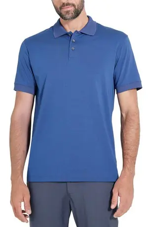 URBAN PERFORMANCE Pima Cotton Tech Polo With Uv Protection - Royal Blue