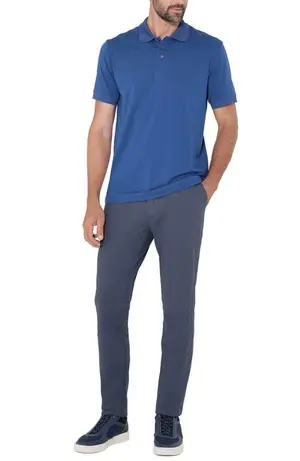 URBAN PERFORMANCE Pima Cotton Tech Polo With Uv Protection - Royal Blue