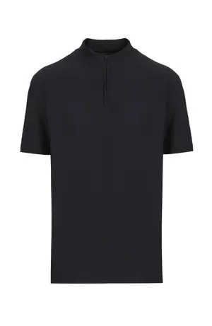 URBAN PERFORMANCE High Neck Tech T-shirt - Black