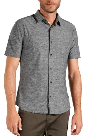 URBAN PERFORMANCE Short Sleeve Slim Tech Shirt - Grey
