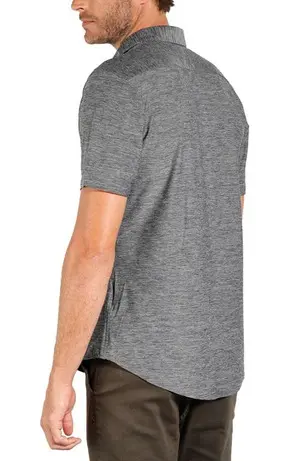 URBAN PERFORMANCE Short Sleeve Slim Tech Shirt - Grey
