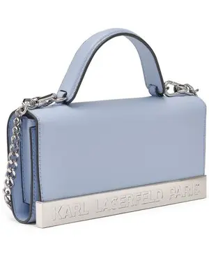 Karl Lagerfeld Paris Jacqueline Crossbody - Blue Aura