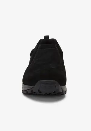 KINGSIZE Suede Slip-on Shoes With Elastic Insets
