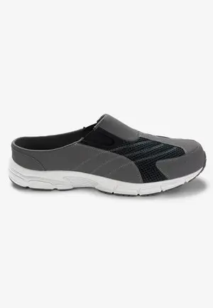KINGSIZE Slip-on Water-ready Athletic Slides - Brown