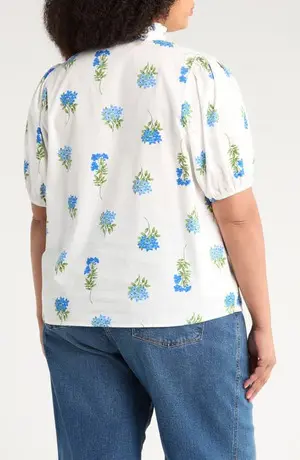 SUGARLIPS Jillian Floral Ruffle Top