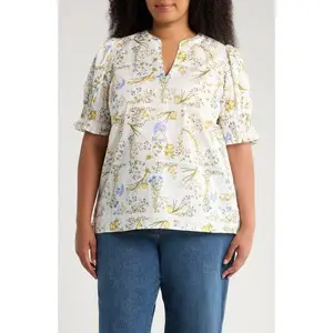 SUGARLIPS Cecily Merryn Floral Cotton Top