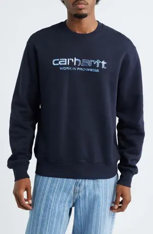Carhartt Work In Progress Fleece Sweatshirts Hoodies For Men