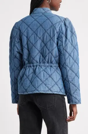 Treasure & Bond Quilted Cotton Jacket