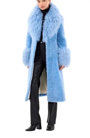 Gorski Genuine Shearling Short Coat