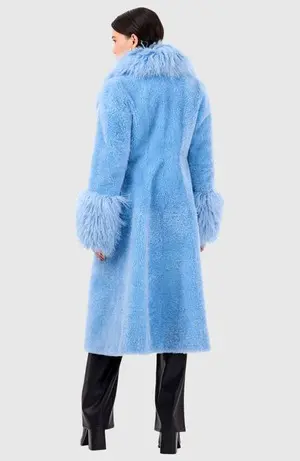 Gorski Genuine Shearling Short Coat