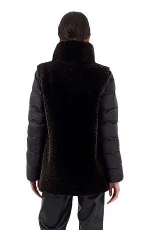 Gorski Shearling Jacket With Detachable Sleeves