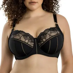 Parfait Charlene Padded Balconette Bra - Black