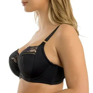 Parfait Charlene Padded Balconette Bra - Black