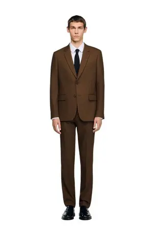 Sandro Tailored Virgin Wool Jacket