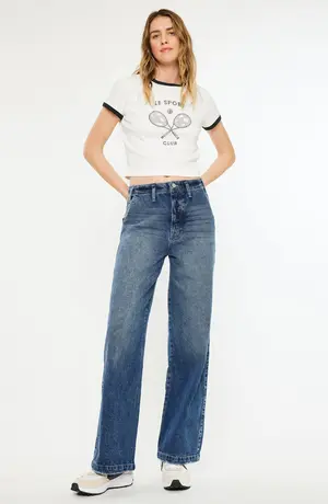 KANCAN Sterling High-rise Wide Leg Jeans