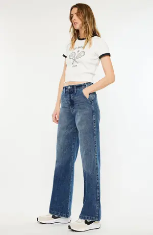 KANCAN Sterling High-rise Wide Leg Jeans