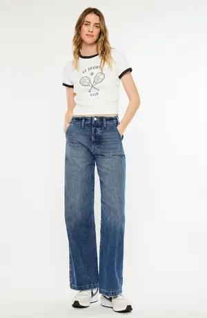 KANCAN Sterling High-rise Wide Leg Jeans