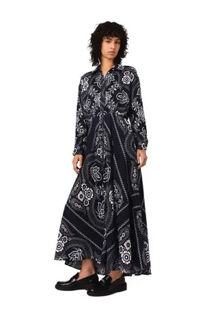 Bandana Print Maxi Dresses