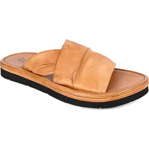 ROAN Nosy Leather Sandal - Tan Distressed