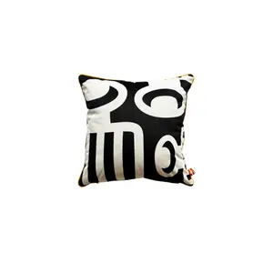 VILLA ABURI Duafe Throw Pillow - No Color
