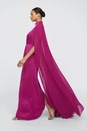Theia Phillipa Cape Gown