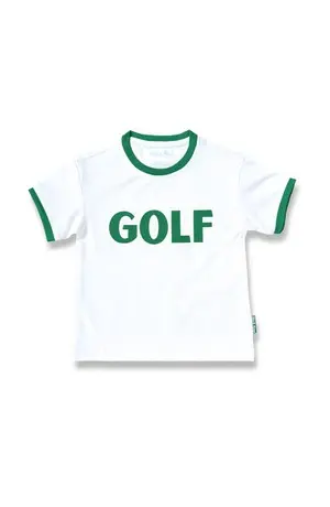 BITS & BOWS Golf T-shirt - White/green