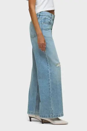 Hudson Jeans Rylee Low-rise Loose Pant - Monarch