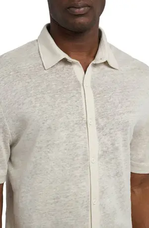Onia Dylan Linen Shirt - Stone