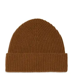 Johnstons Of Elgin Cashmere Rib-knit Beanie