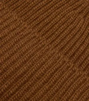 Johnstons Of Elgin Cashmere Rib-knit Beanie