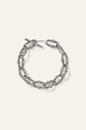 Ba&sh Ba&sh Djulia Link Bracelet Gray