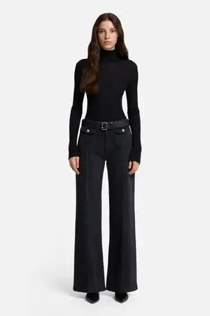 7 For All Mankind Lotta Wide Leg Jeans