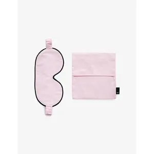 HAY Outline Cotton Sleep Mask - Soft Pink