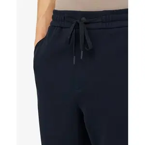 Boggi Milano Elasticated-waist Stretch Cotton-blend Trousers