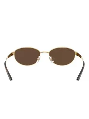 Ray-ban Oval-frame Tinted Sunglasses