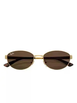 Ray-ban Oval-frame Tinted Sunglasses