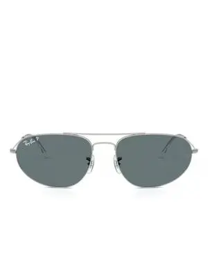 Ray-ban Explorer Iv Pilot Double-bridge Sunglasses - Silver