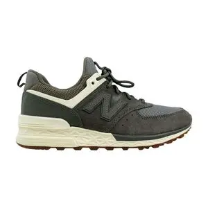 Female Military Green New Balance Sneakers
