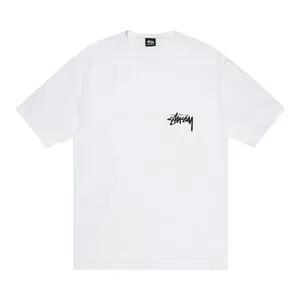 StÜssy Chain-link T-shirt - White