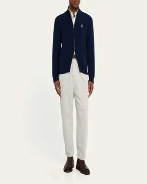 Brunello Cucinelli Cashmere Blend Full-zip Jacket