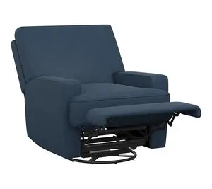 BABY RELAX Rylan 4-in-1 Glider Rocker Recliner Hair Navy - One-color