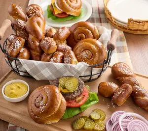 THE PRETZEL COMPANY The Pretzel Co. Hand Twisted Soft Baked Pretzel Bbq Box - One-color