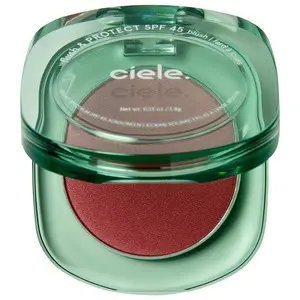 CIELE Flush & Protect Spf 45+ Powder Blush - Blaze