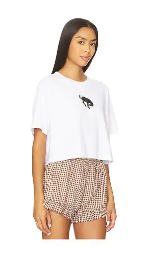 DARLIN Buckin' Bronc Cropped Tee